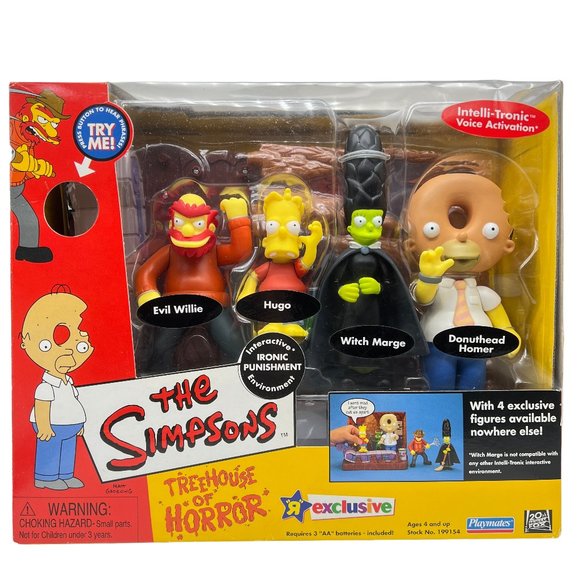 Simpsons | Toys | Simpsons Treehouse Of Horror Ironic Punishment ...